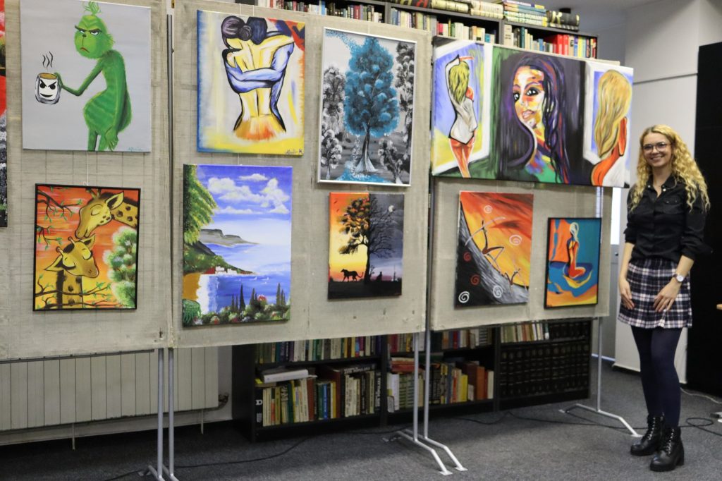 Vernisaj expoziție de pictură, Alessia Laura Mogoș - Biblioteca ...