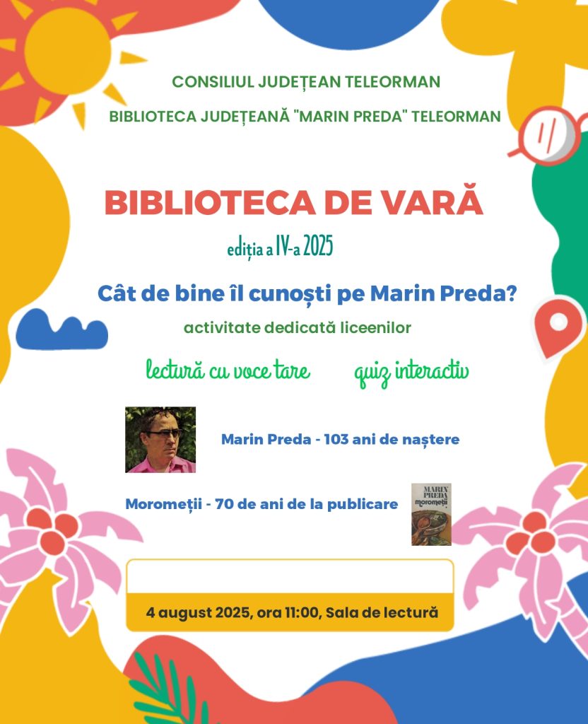 | Cât de bine îl cunoști pe Marin Preda? – 103 ani de la nașterea ...
